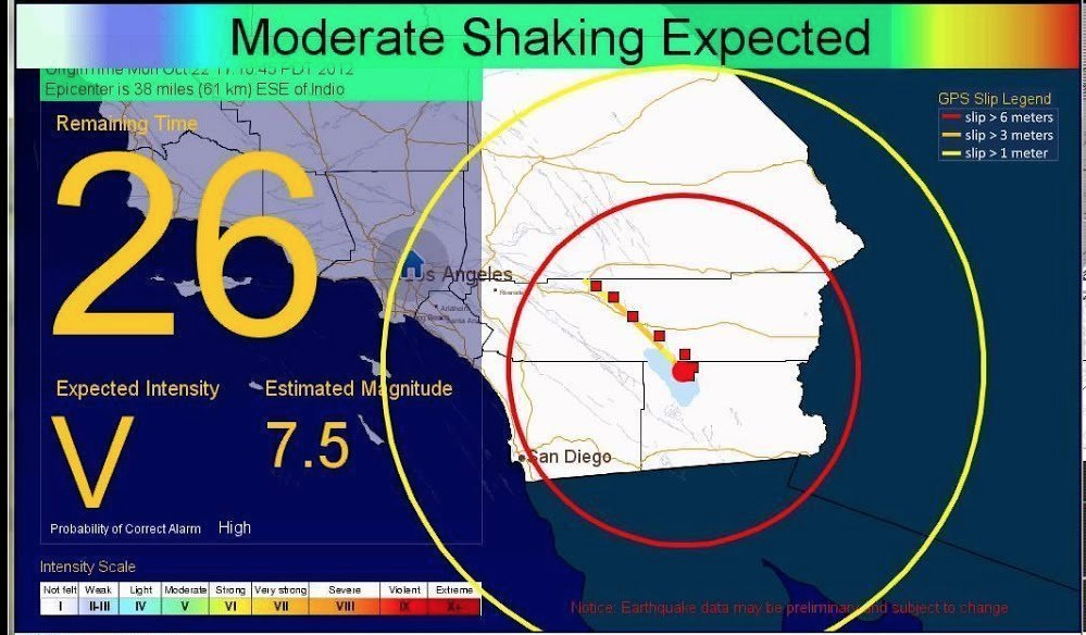 ShakeAlert to Provide Lifesaving Early Warning During Earthquakes ...