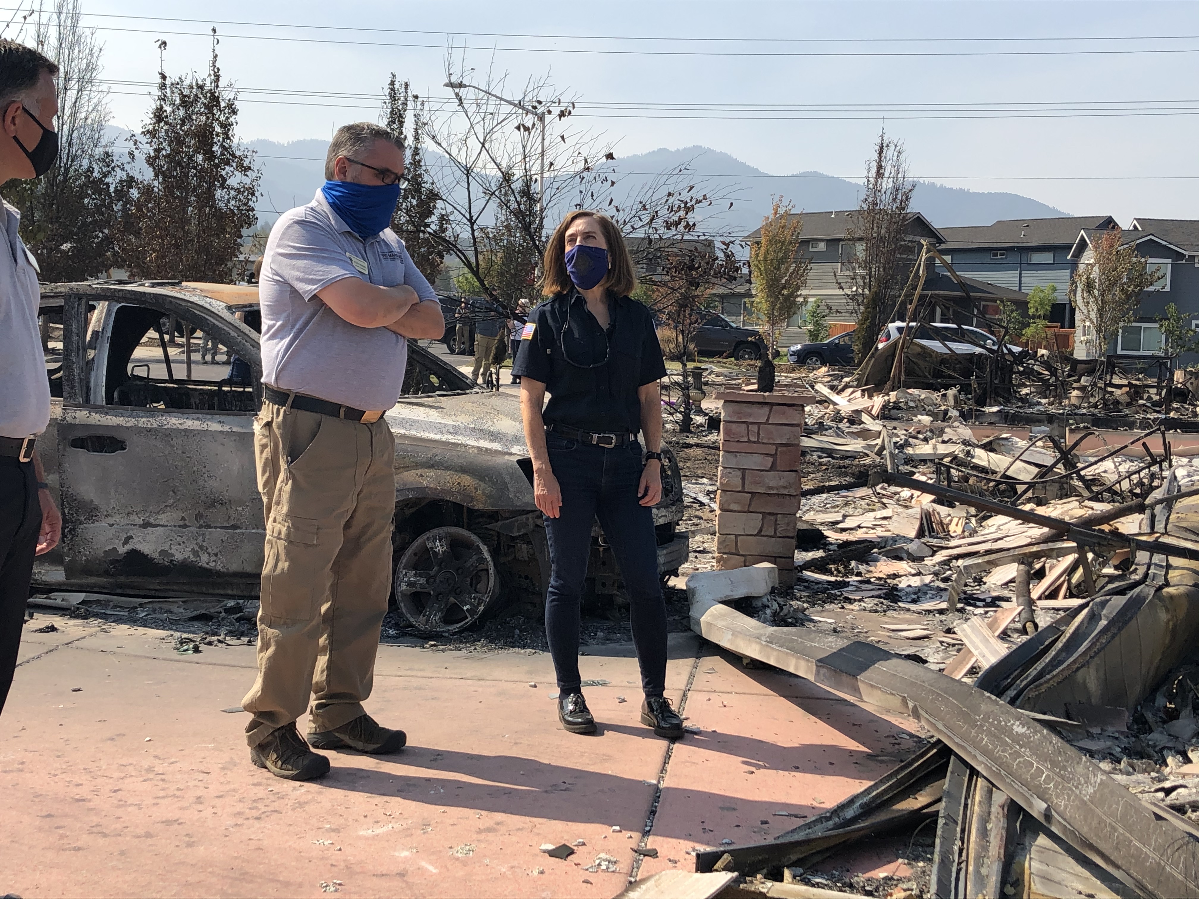 Governor Kate Brown Visits Southern Oregon, Sees Devastation Caused by ...