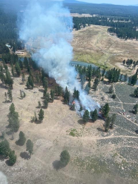 New fire incident 3 miles North of Chiloquin | Klamath Alerts