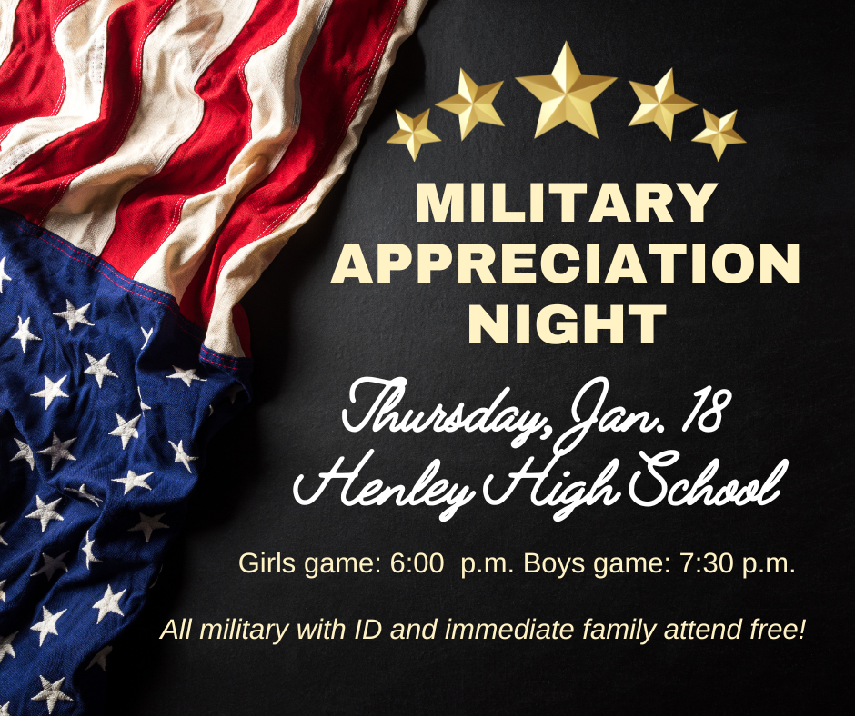Military Appreciation Night at Henley | Klamath Alerts